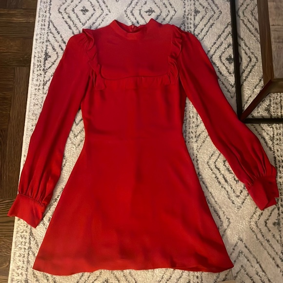 Reformation | Dresses | Nwt Reformation Bellflower Dress In Cherry ...